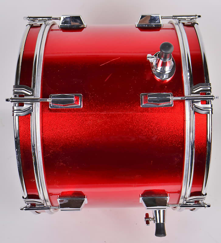 Groove Percussion Red Sparkle Drum Set | Reverb