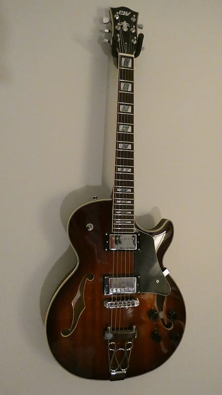 ivy IJZ-300 - TSB Jazz Solid hollow-Body Electric Guitar, | Reverb