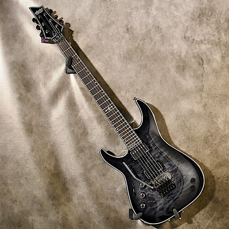 Schecter Left handed Hellraiser Hybrid C-1 FR 2021 Trans | Reverb