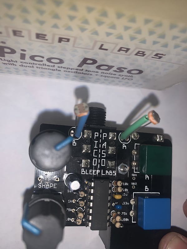 Bleep labs Pico Paso 2016 lofi noise! | Reverb