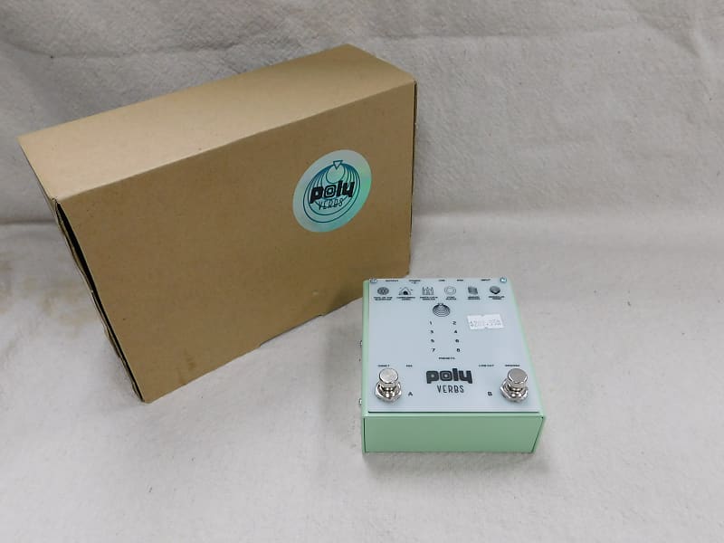 Poly Effects Poly Verbs Reverb Pedal *Ships in Original BOX! | Reverb