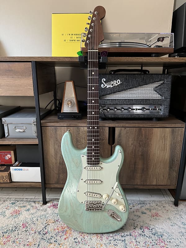 Custom Partscaster / Posencaster Baritone Strat (Warmoth, | Reverb