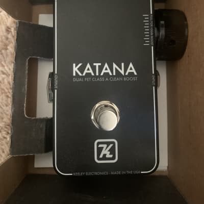 Keeley Katana Clean Boost V2 Limited Edition | Reverb Keeley Katana Clean Boost V2 Limited Edition | Reverb