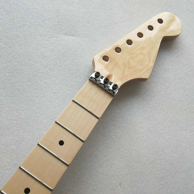 Maple Strat Style Guitar Neck, 22 Frets Fretboard | Reverb