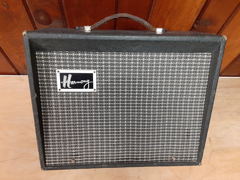 Vintage 1964 Harmony H303A Tube Guitar Amp w/ Jensen Speaker | Reverb