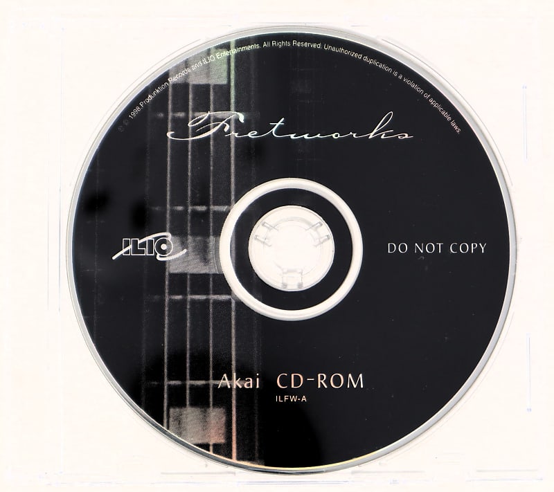 Ilio Fretworks Akai Format Sample Library/Sound | Reverb