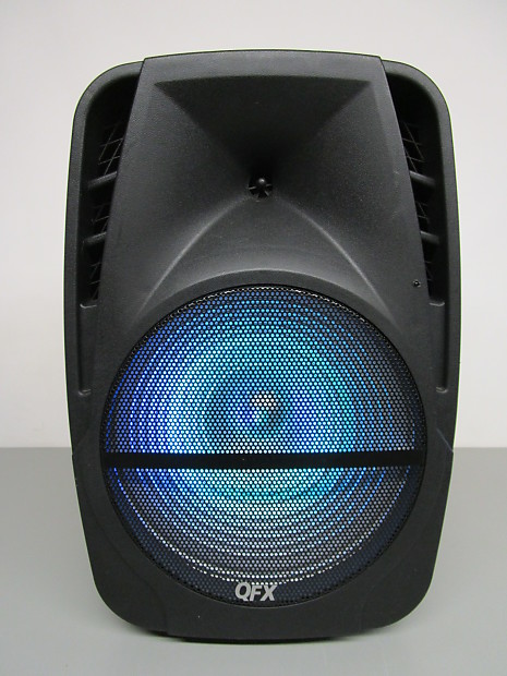 QFX PBX-BF15 Rechargeable Party Speaker With Disco Light, | Reverb