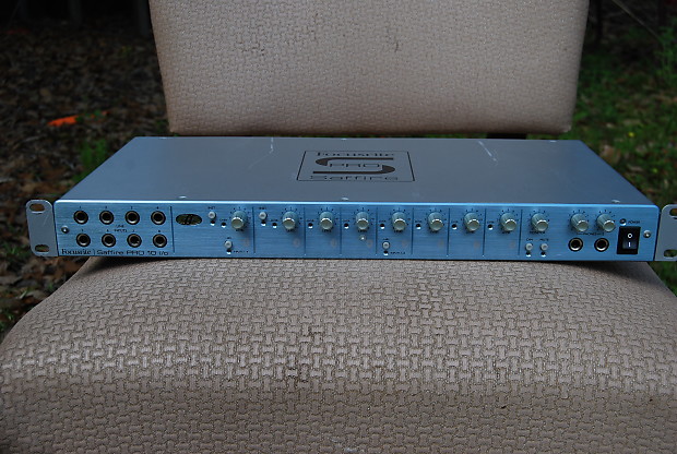 Focusrite Saffire Pro 10 Excellent Sounding 8 Channel Preamp | Reverb