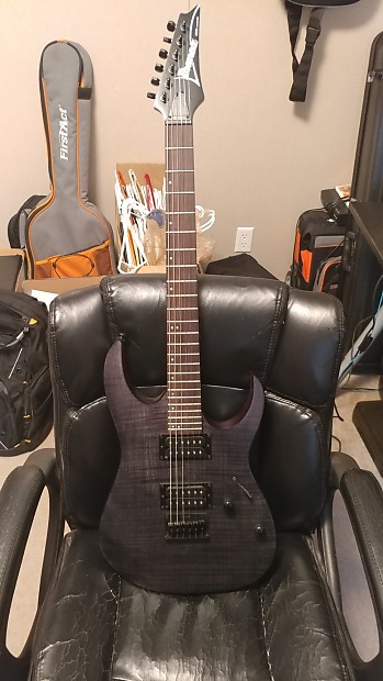 Ibanez Rg6003fm Trans Black | Reverb