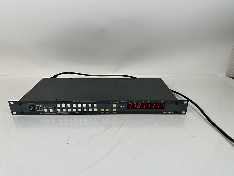 KRAMER VS-88A 8x8 Audio Matrix Switcher | Reverb UK