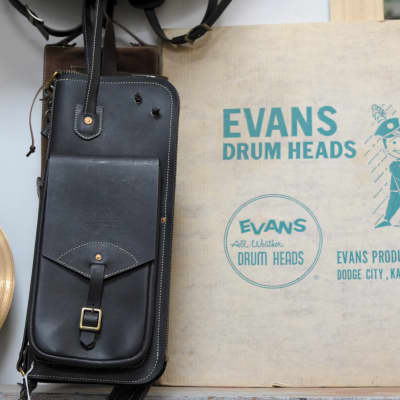 Tackle Instrument Supply Co. Leather Stick Case with Stick | Reverb