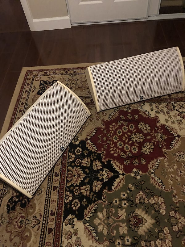 4 Electro Voice FRi28-LPM Wedge Monitors - White | Reverb