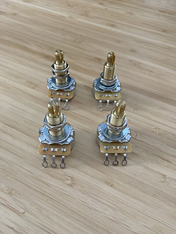 Bare Knuckle CTS Audio Long Shaft 500K Pots | Reverb