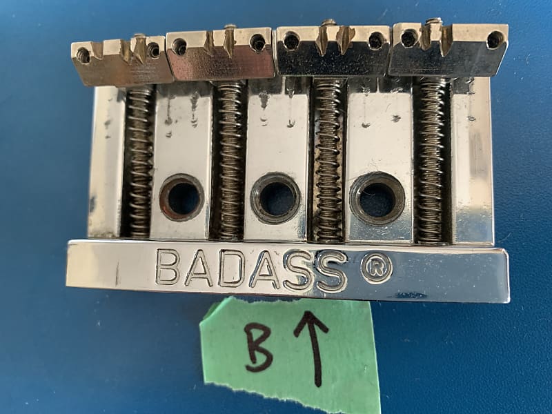 Leo Quan Badass 8-string bass bridge (Kramer) | Reverb