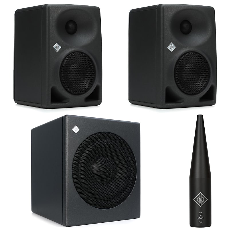 Neumann 2.1 DSP Powered Studio Monitor and Sub Bundle with | Reverb