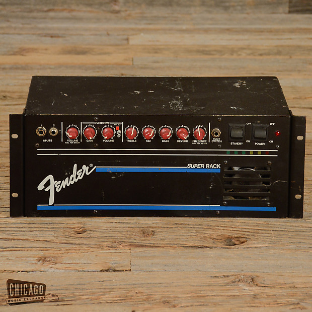 Fender Super Rack Amp Head 80s (s474) | Reverb Australia