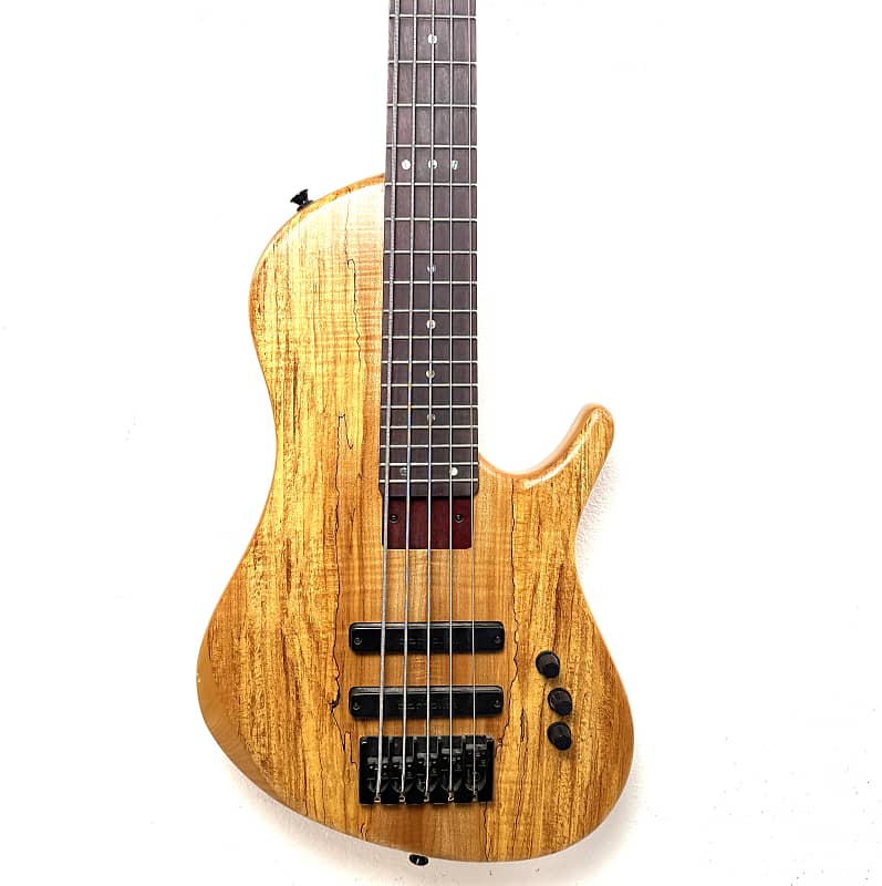 DR Custom Single Cut 5 String Through Body Neck Bass Guitar | Reverb