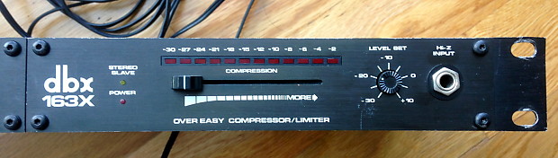 DBX 163X Pair with Rack Mount Kit | Reverb