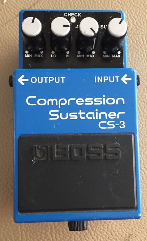 Boss CS-3 Compressor w/Monte Allums Opto mod CS-3 | Reverb