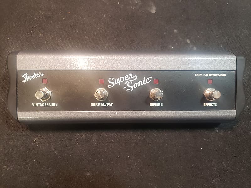 Fender 007-8324 4-Button Footswitch for Super-Sonic | Reverb