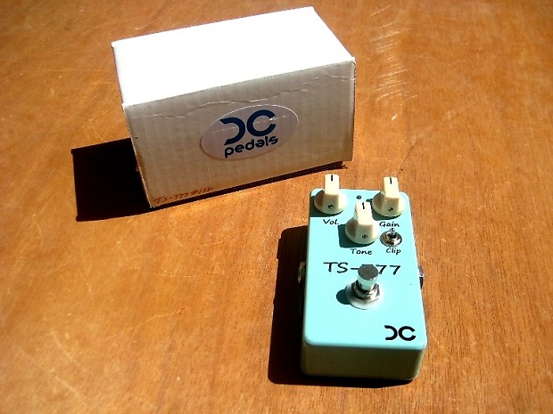 DC Pedals TS-777 (Tube screamer on steroids) Vintage Green | Reverb