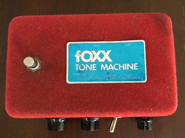 Foxx Tone Machine | Reverb
