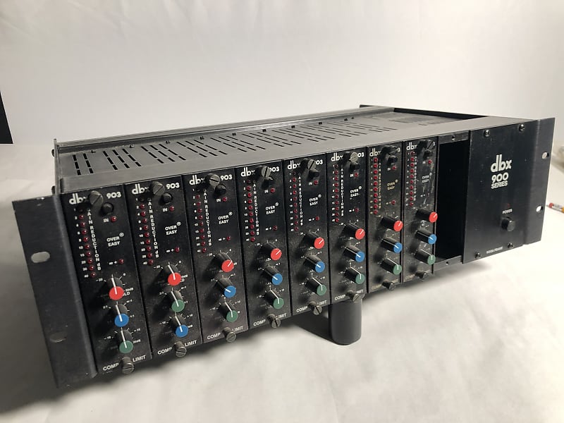 DBX 900 Frame w/9 903 Compressor modules | Reverb