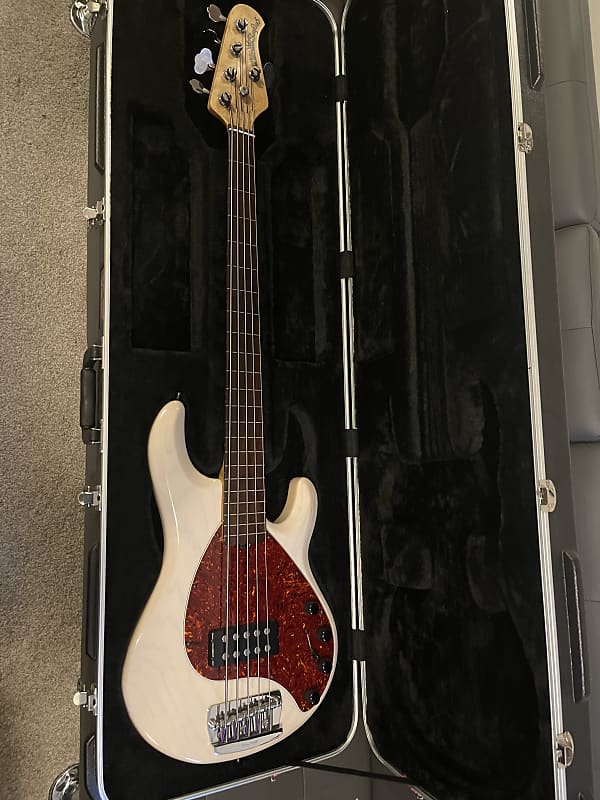 Ernie Ball Music Man StingRay 5 H Fretless 1993 - Translucent | Reverb