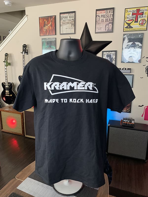 Kramer Tee Shirt 2021 - Black | Reverb