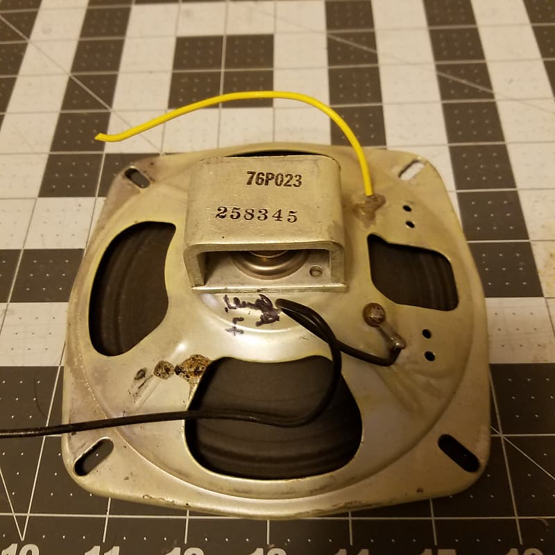 Perm-O-Flux 6" AlNiCo Speaker Driver 76P023 4 Ohm 1953 - | Reverb