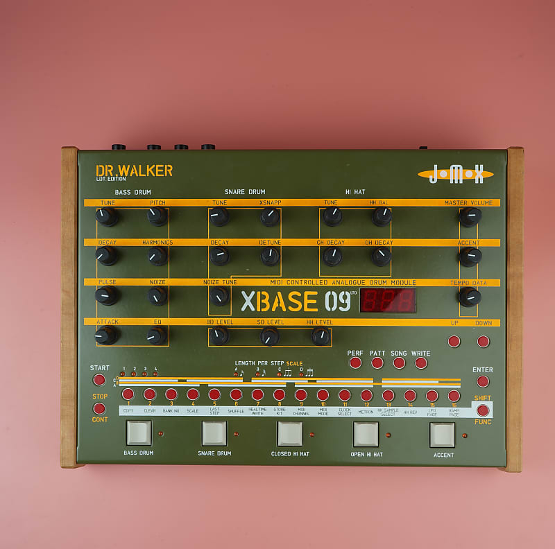 Jomox XBase 09 “DR Walker” Olive Green | Reverb