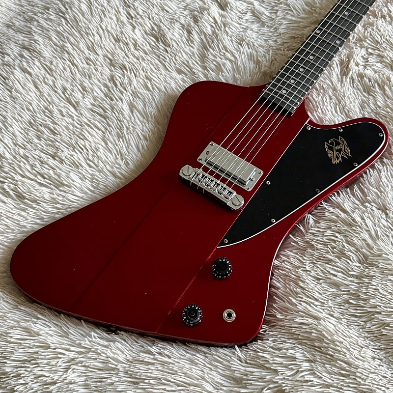 No Name Firebird Candy Apple Red Electric Guitar | Reverb
