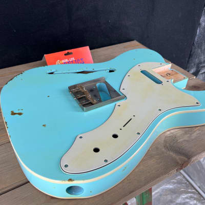 Real Life Relics Nitro 69 Thinline Tele® Telecaster® Body | Reverb
