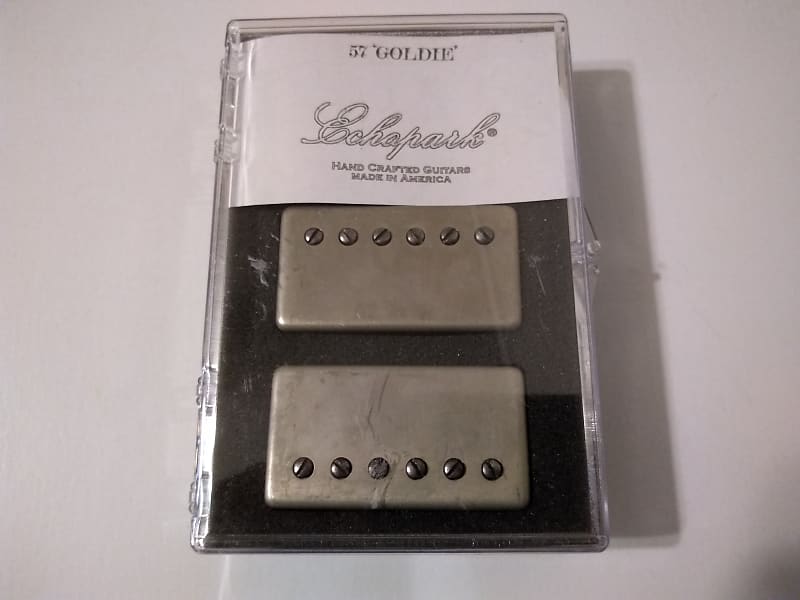 Echopark '57 Goldie PAF Set 2018 Aged Nickel Pickups | Reverb