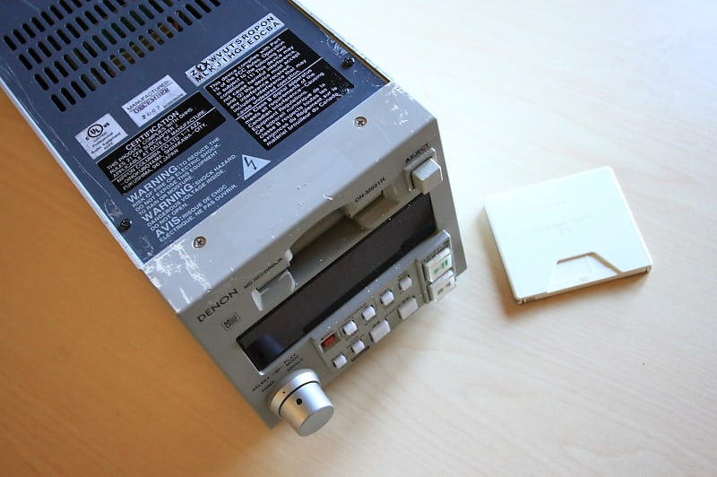 Denon DN-M991R professional MD Minidisc player _Working | Reverb