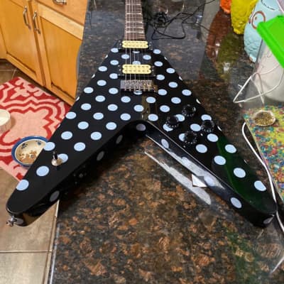 Randy Rhoads Polka Dot Flying V | Reverb
