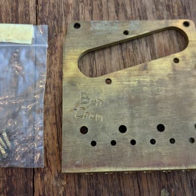 Brass Telecaster Bridge (Schecter/Charvel) | Reverb