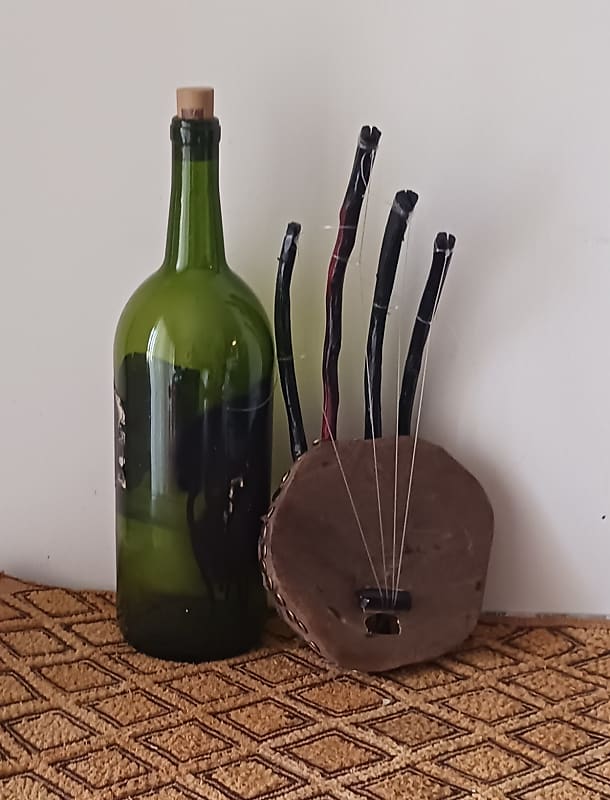 Mini Africa-style compound musical bow (pluriarc) | Reverb