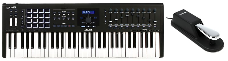 Arturia KeyLab 61 MkII 61-key Keyboard Controller - Black | Reverb