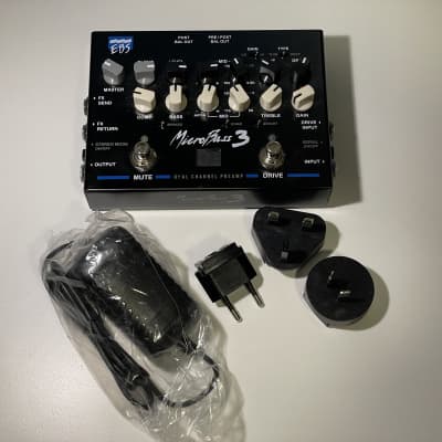 EBS MB3 MicroBass 3 Professional Dual Channel Preamp | Reverb