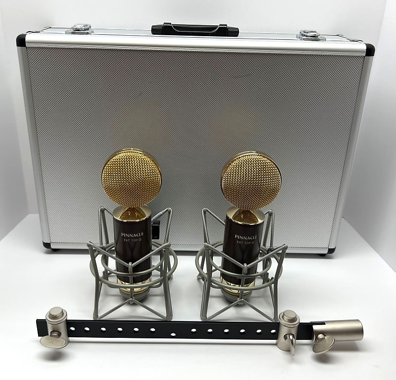 Pinnacle Microphones D-FTII-ST-G Fat Top II Ribbon Microphone | Reverb