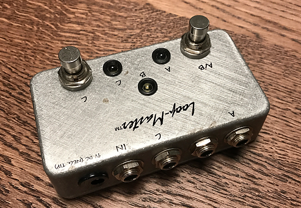 Loop Master ABC Pedal - LED Version 2010 Silver | Reverb