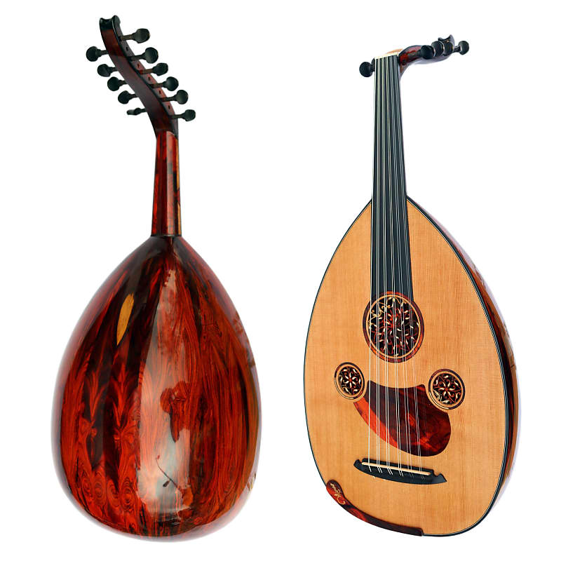 Special Cocobolo Turkish Oud Ud Instrument MRS-14 By Miras | | Reverb