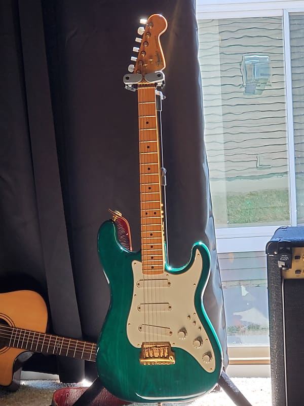 Fullerton Factory!! Fender Gold Elite Stratocaster with Maple | Reverb