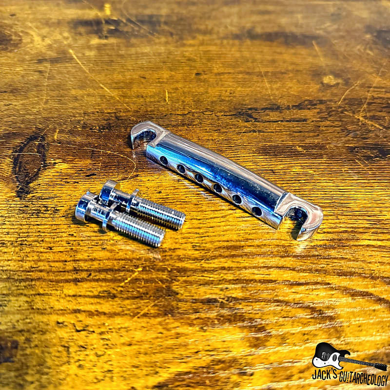 Economy Adjustable Wraparound Bridge w/ Post (2020s - Nickel) | Reverb