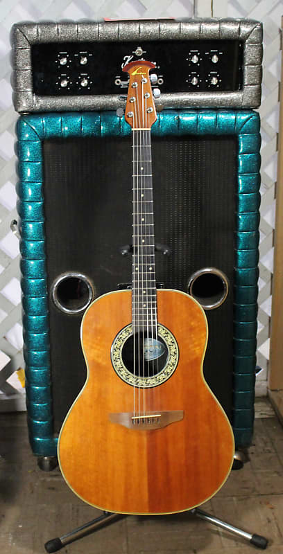 Ovation Balladeer 1111 Acoustic Guitar Natural 1981 | Reverb