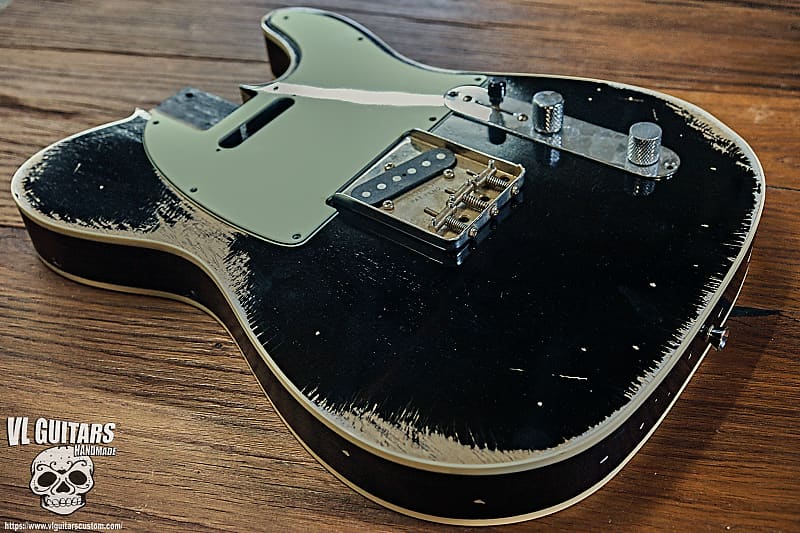 Telecaster Custom 62 Black relic Body (Custom Quality) | Reverb Canada