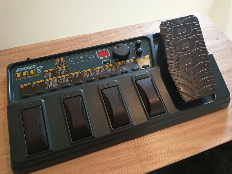 DOD TEC8 Total Expressive Control Guitar Signal Processor | Reverb UK