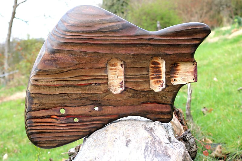 Meteora style " barncaster" body dual HB | Reverb Canada