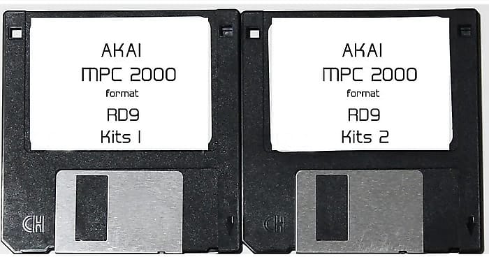 Akai MPC 2000 Format Floppy Disk Sample Library Behringer RD9 | Reverb